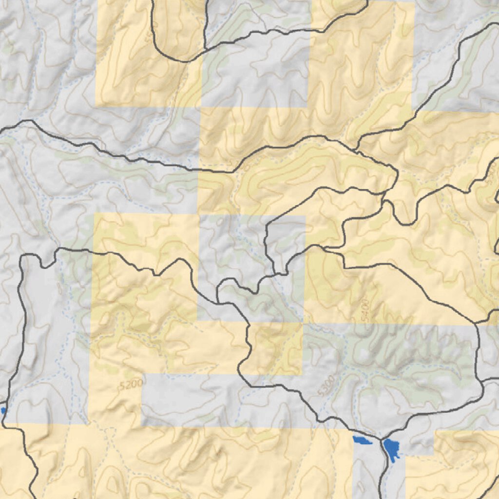Wyoming Unit 21 Antelope Map by Game Planner Maps | Avenza Maps