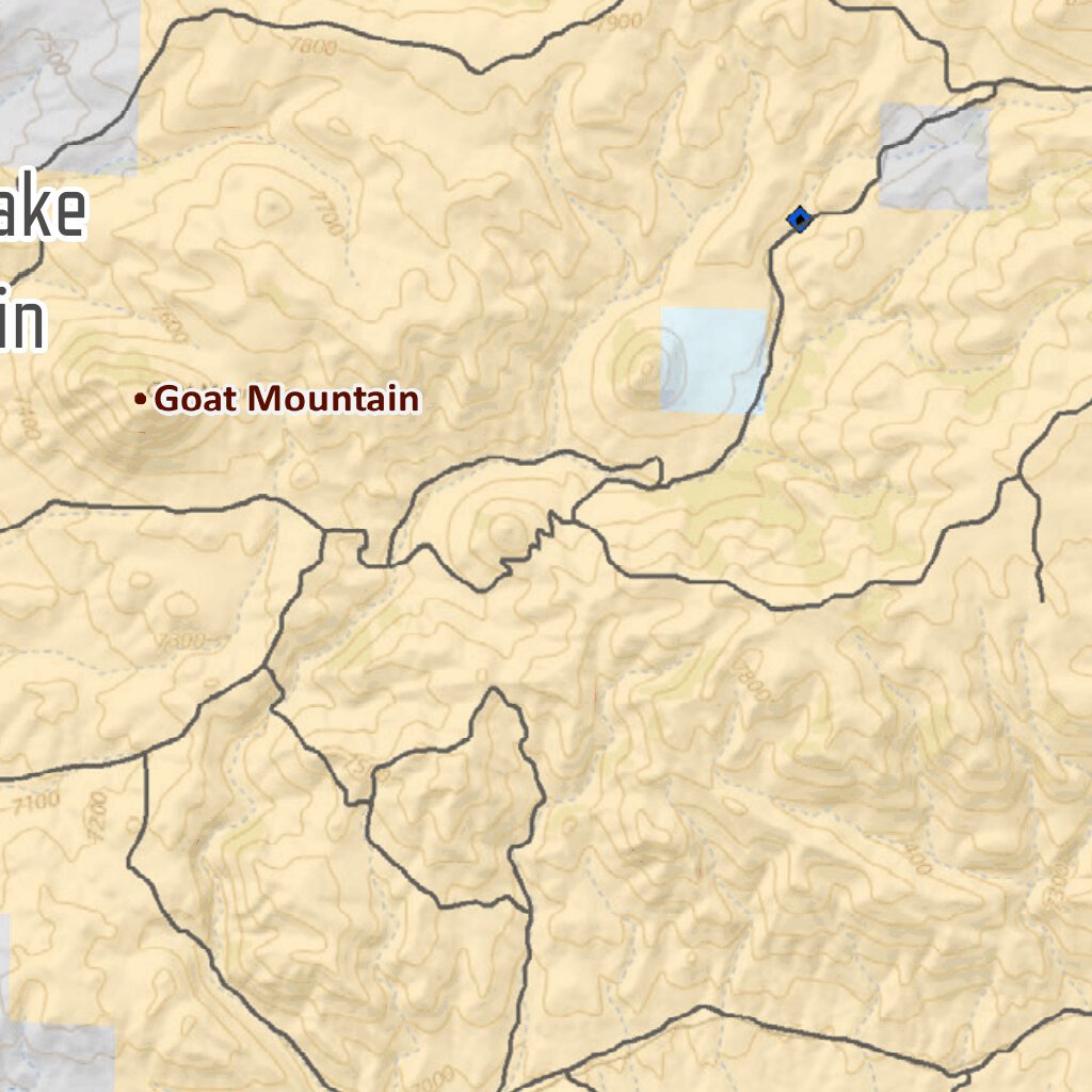 Wyoming Unit 72 Antelope Map by Game Planner Maps | Avenza Maps