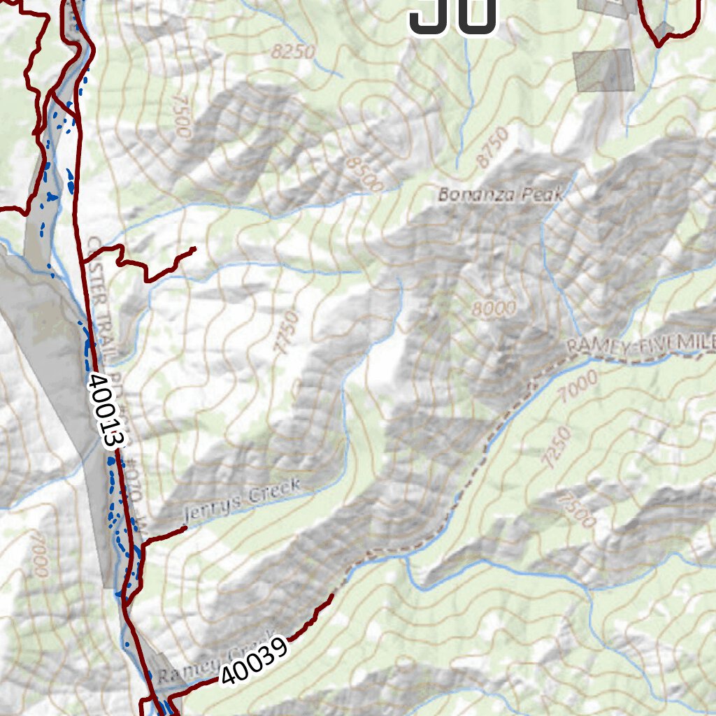 Idaho Unit 36A Map by Game Planner Maps | Avenza Maps
