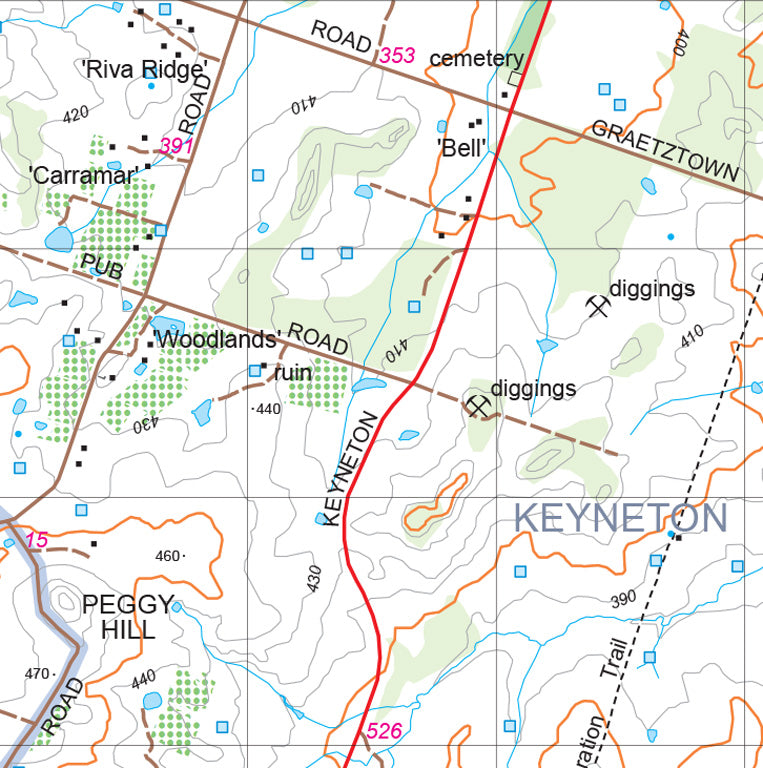 Mount Lofty Ranges Map 179D by Mapland - Department for Environment and ...