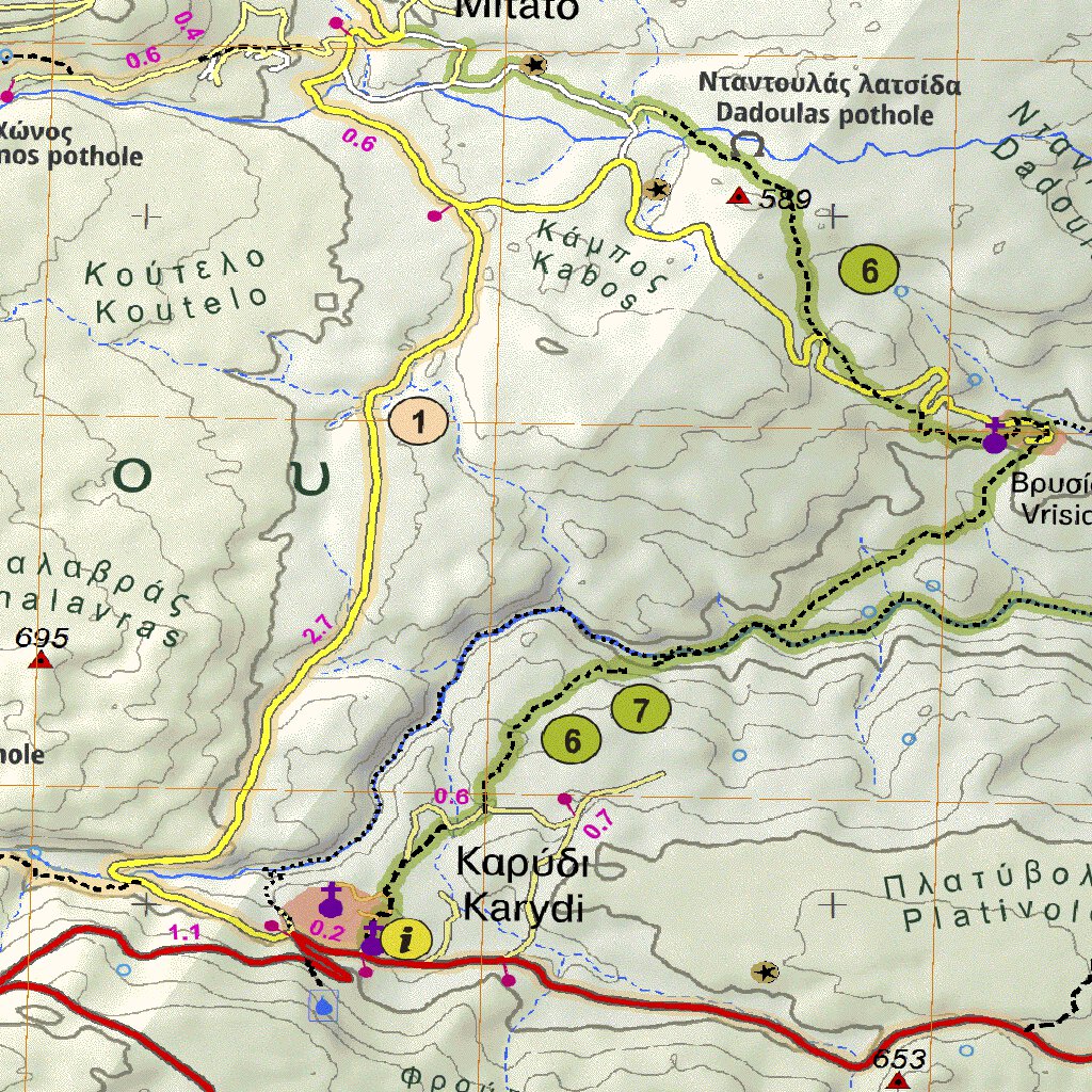 Zakros - Vai, Crete Map by Anavasi editions | Avenza Maps