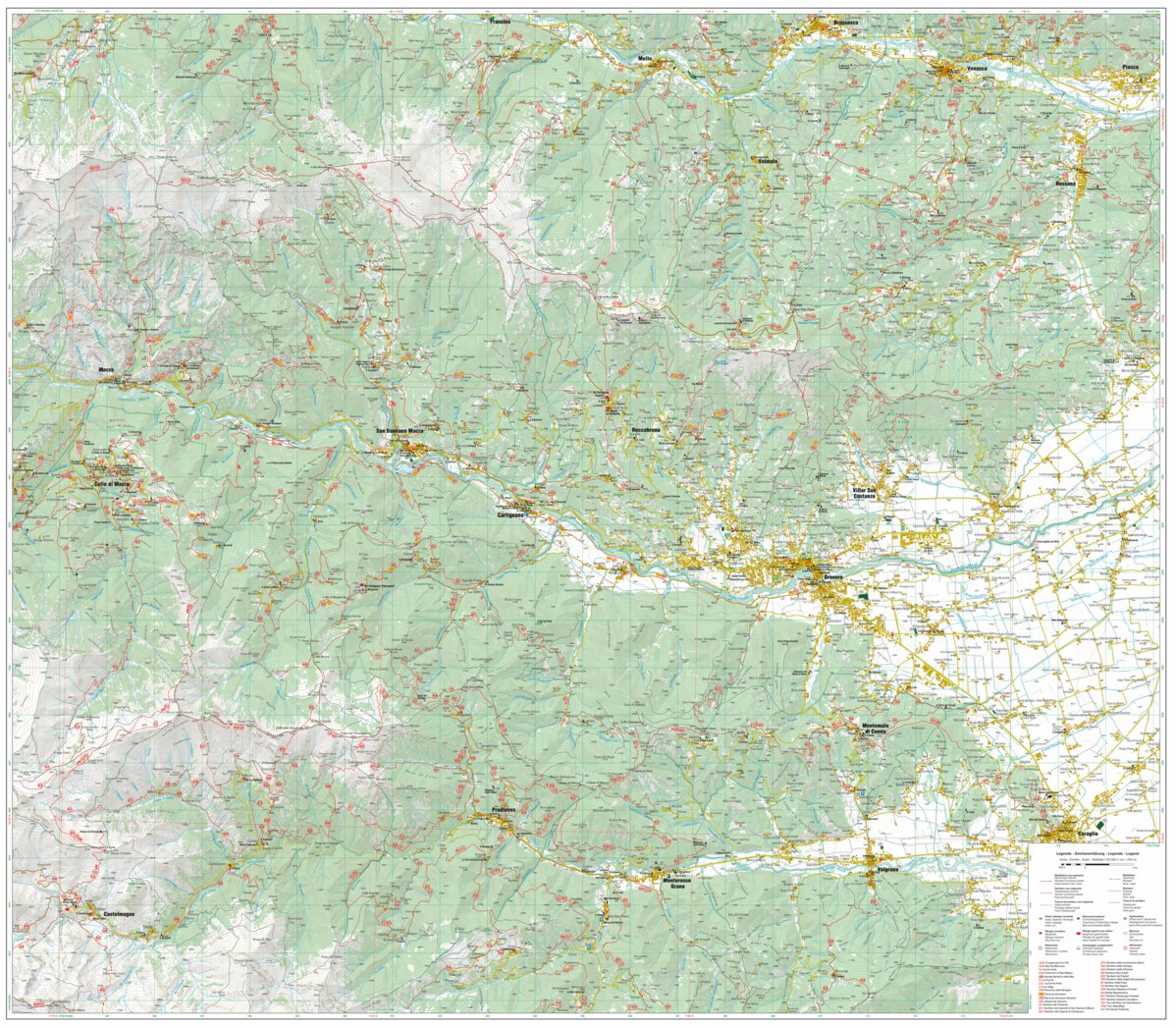 Valle Maira 1:25.000 Map by L'ESCURSIONISTA s.a.s. | Avenza Maps