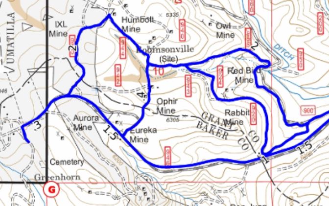 Central Oregon SxS Where To Ride Sumpter, Oregon 2022 Map by Central ...