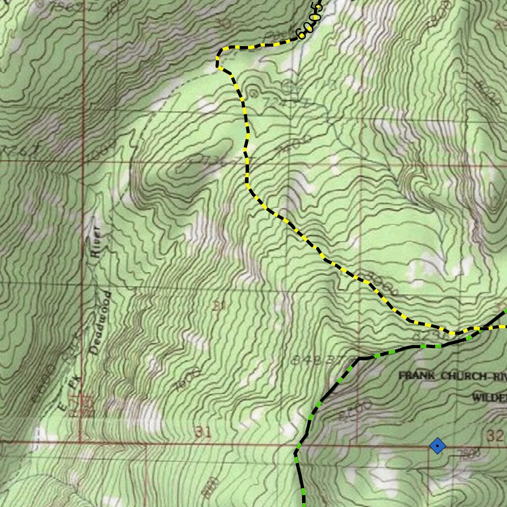 Idaho Unit 34 Map by Game Planner Maps | Avenza Maps