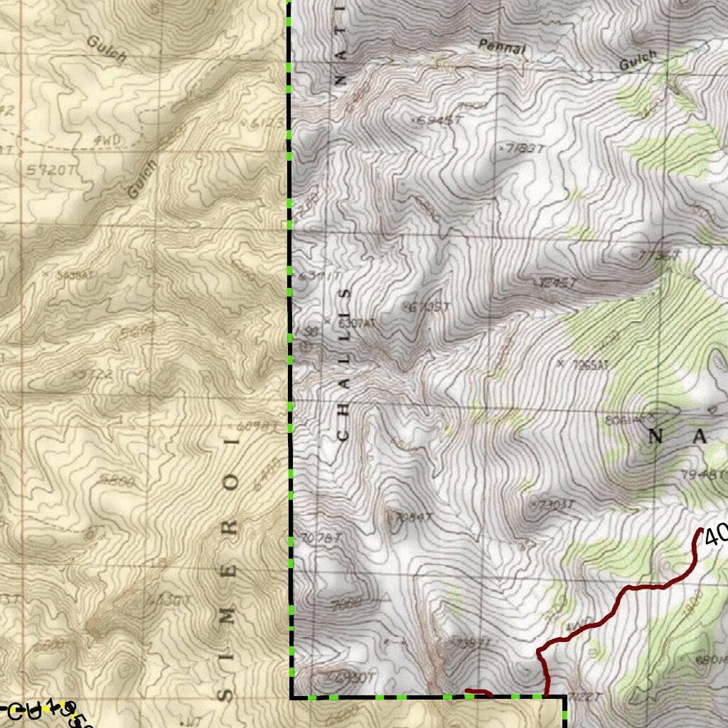 Idaho Unit 37 Map by Game Planner Maps | Avenza Maps