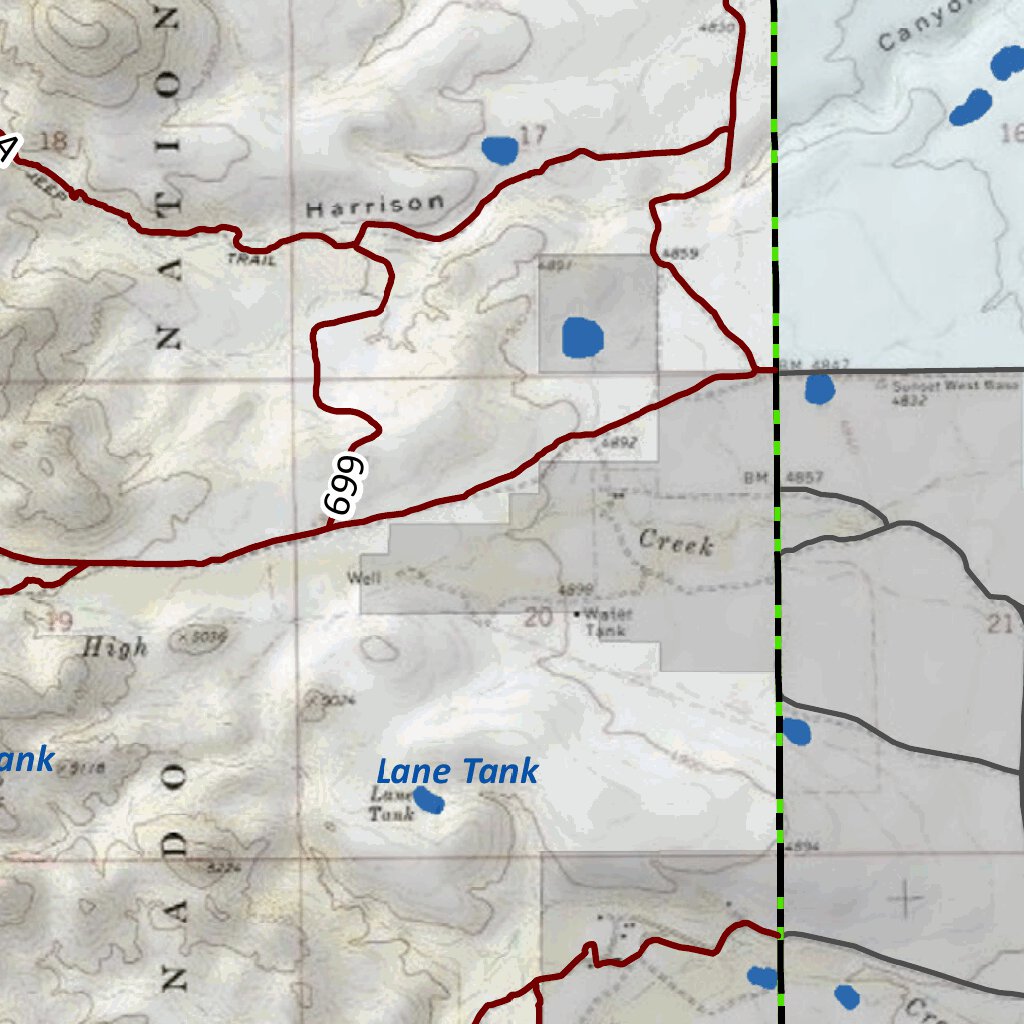 Arizona Unit 32 Detail Set Map by Game Planner Maps | Avenza Maps