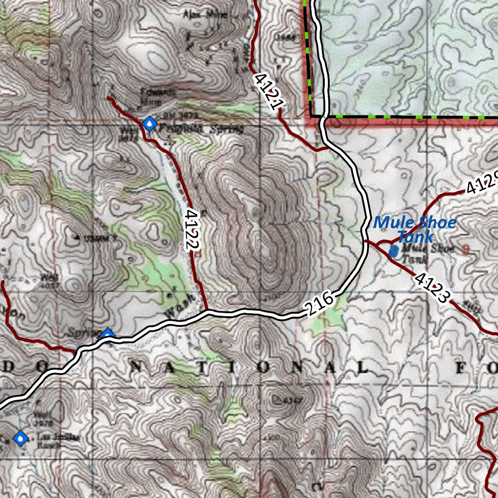 Arizona 36B Detail Set Map by Game Planner Maps | Avenza Maps