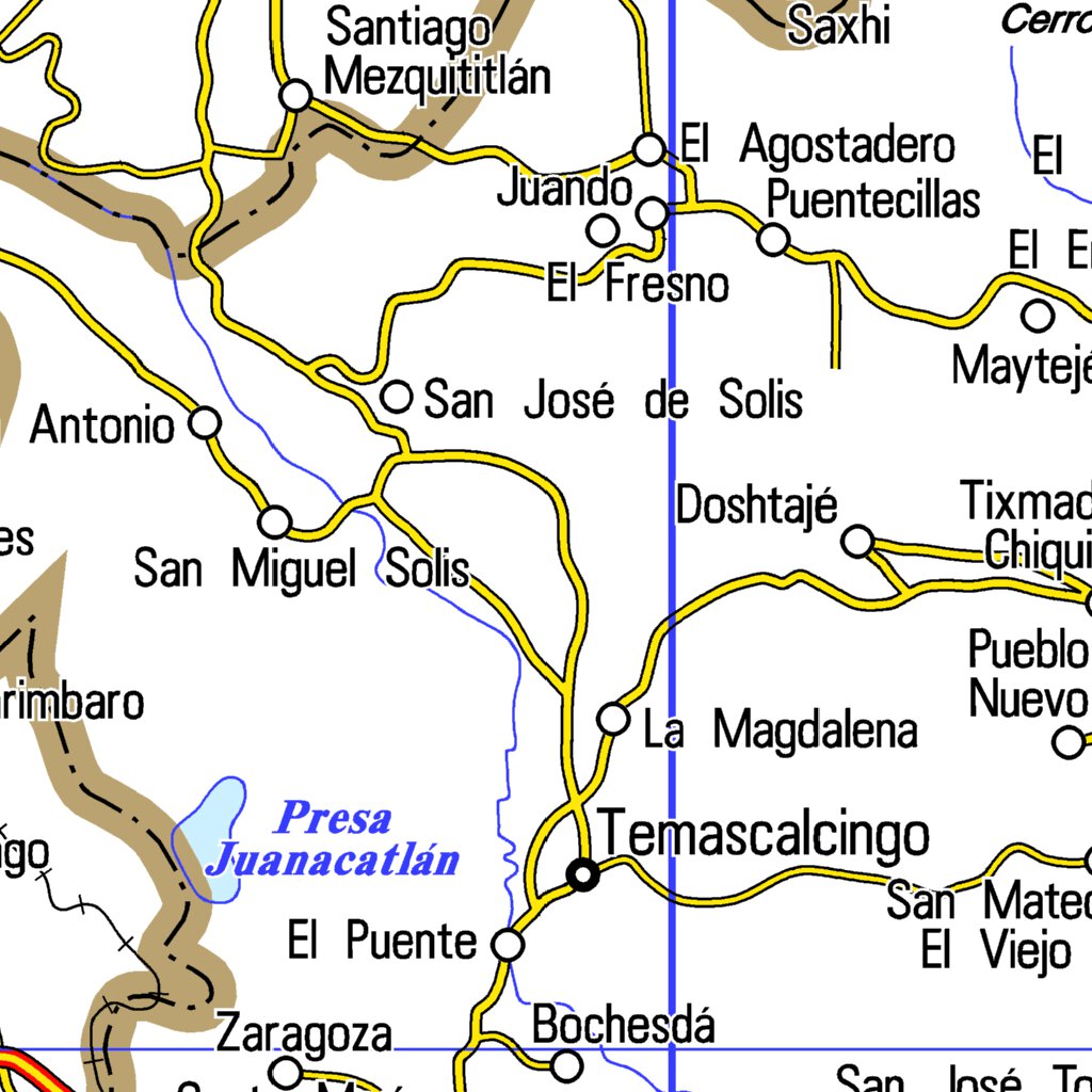 CDMX Megalópolis / PLC M41 / región Edo Mex Map by Guia Roji | Avenza Maps