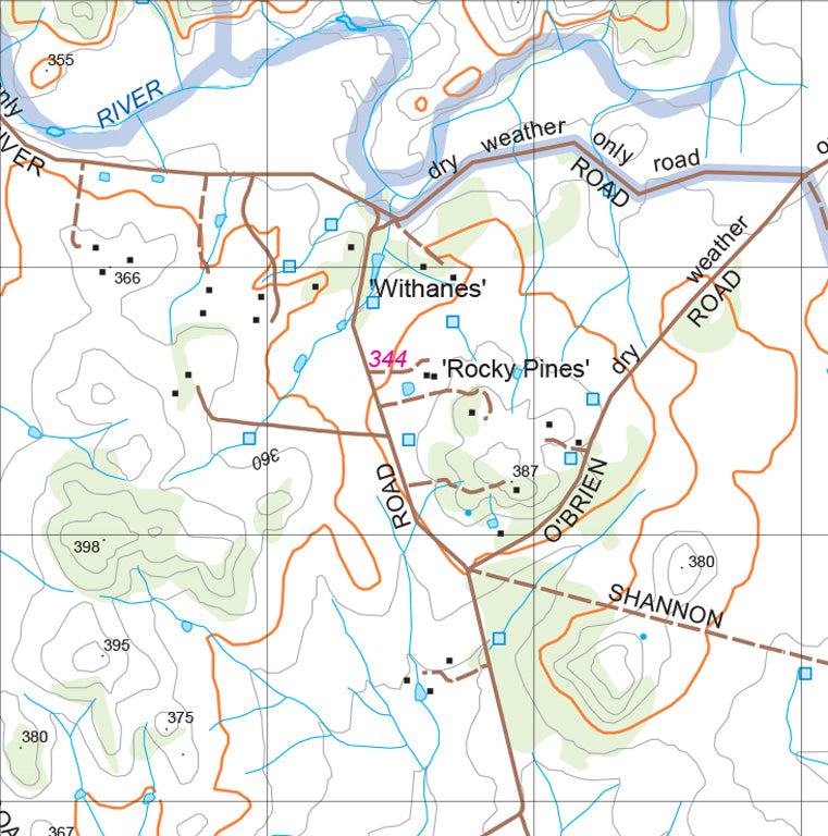 Mount Lofty Ranges Map 208C by Mapland - Department for Environment and Water | Avenza Maps