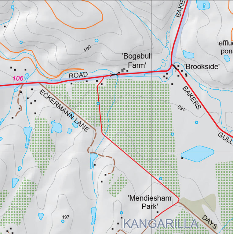 Mount Lofty Ranges Map 120D1 by Mapland - Department for Environment ...