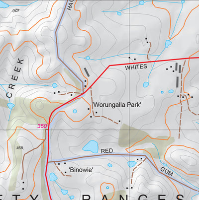 Mount Lofty Ranges Map 121C2 by Mapland - Department for Environment ...