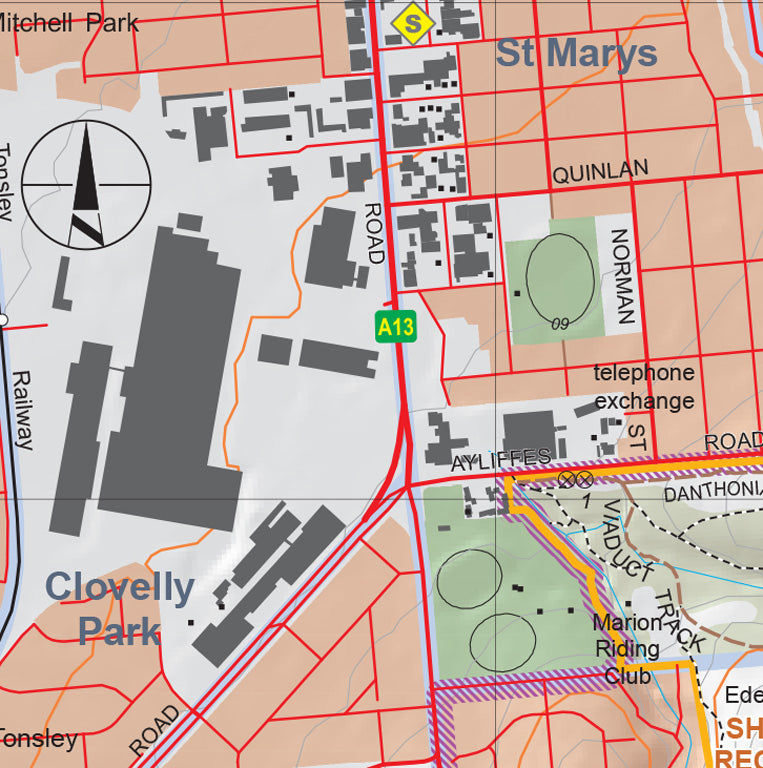Mount Lofty Ranges Map 148A2 by Mapland - Department for Environment ...