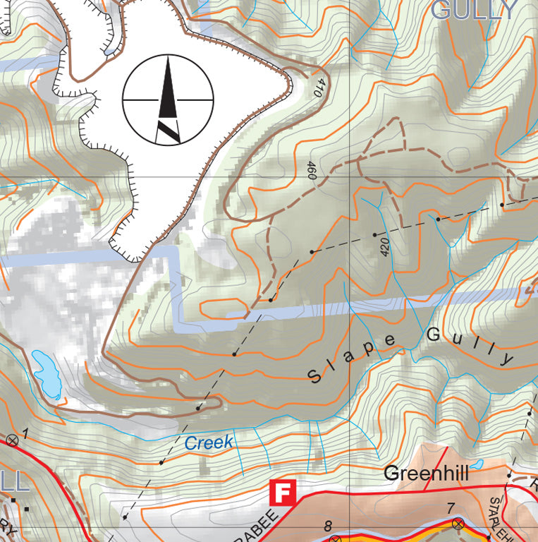 Mount Lofty Ranges Map 148B4 by Mapland - Department for Environment ...