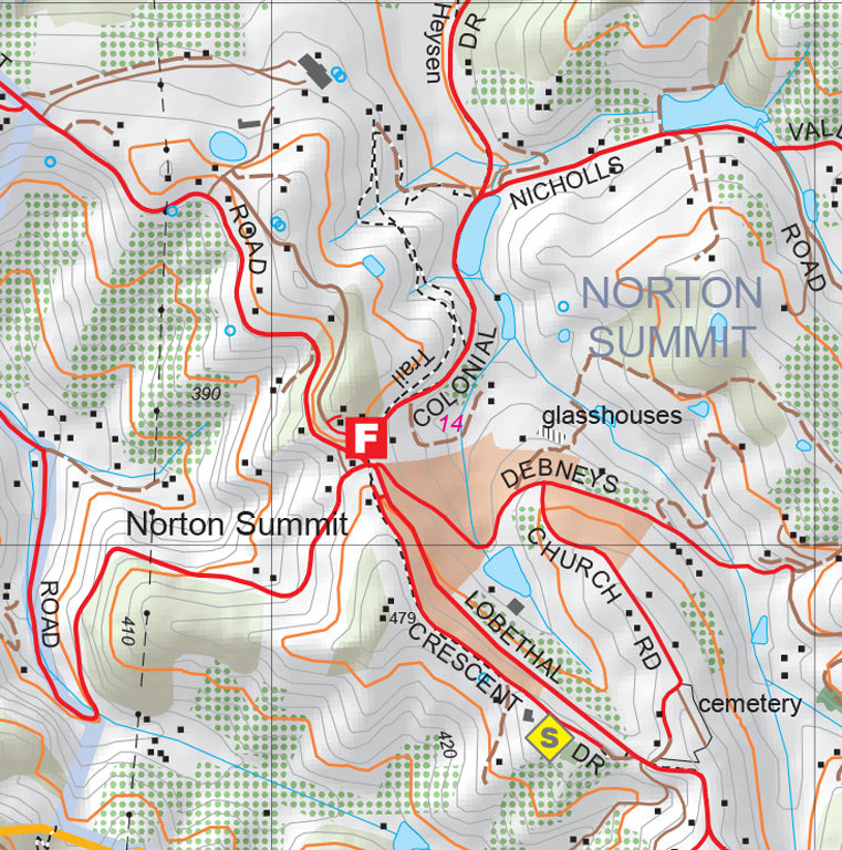 Mount Lofty Ranges Map 149A3 by Mapland - Department for Environment ...