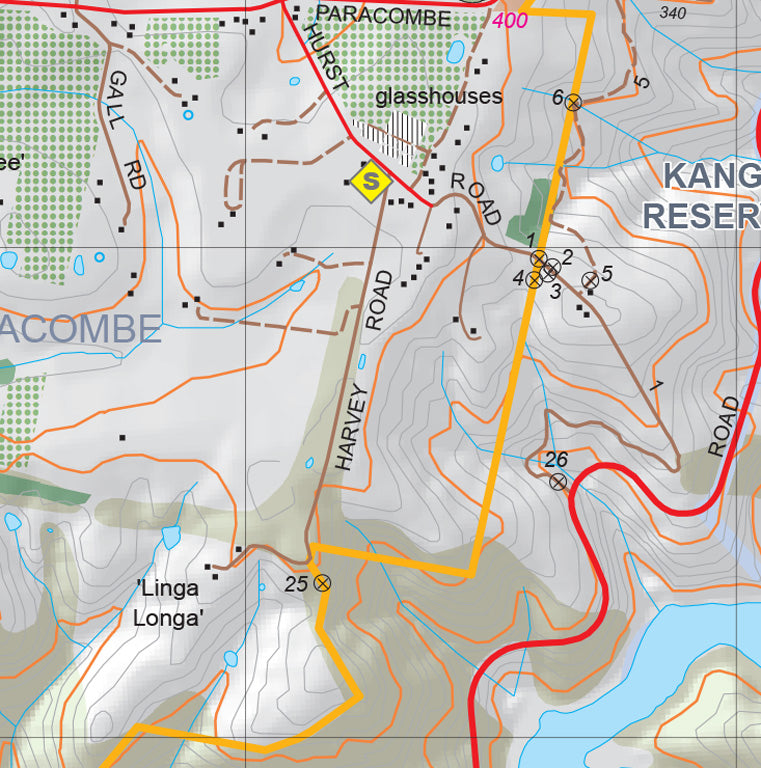 Mount Lofty Ranges Map 149C2 by Mapland - Department for Environment ...