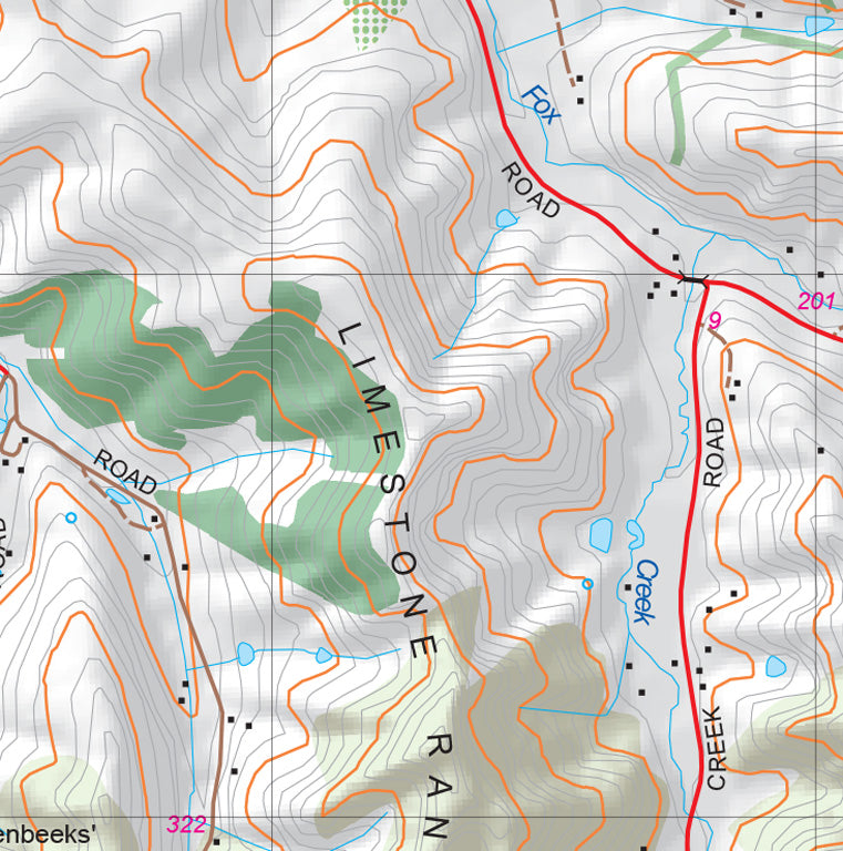 Mount Lofty Ranges Map 149D1 by Mapland - Department for Environment and Water | Avenza Maps