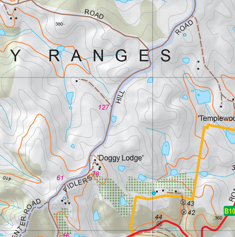 Mount Lofty Ranges Map 149C4 by Mapland - Department for Environment ...