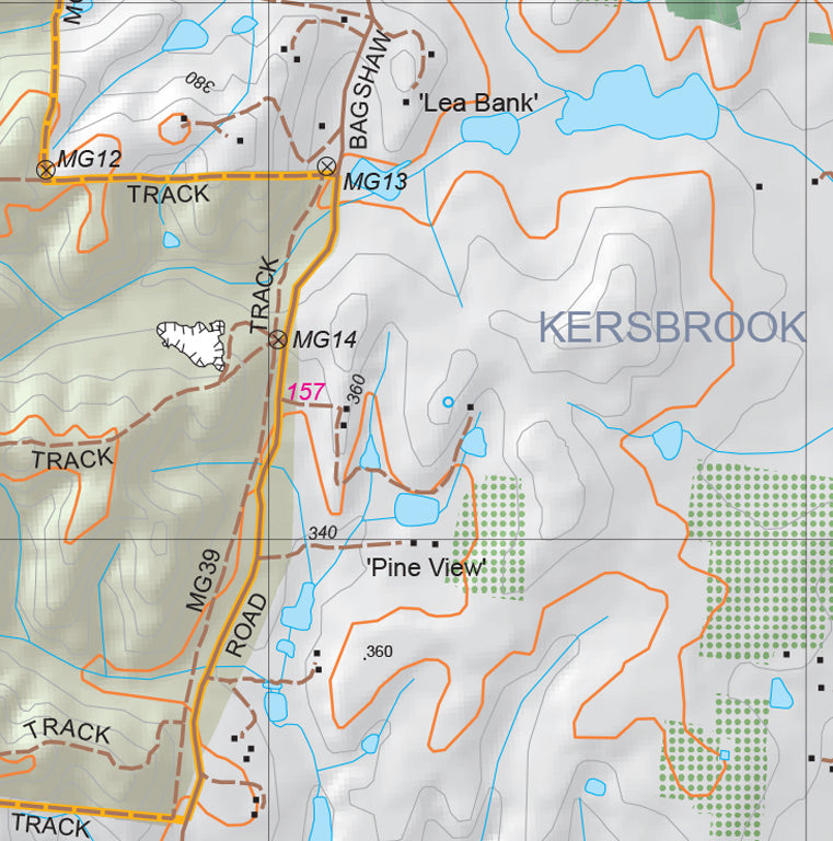Mount Lofty Ranges Map 149D3 by Mapland - Department for Environment ...
