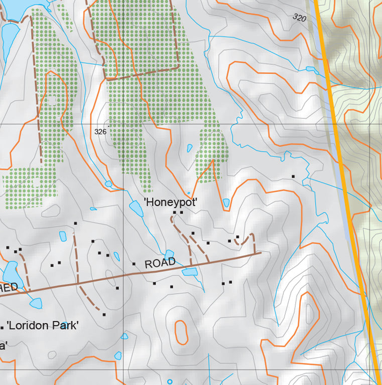Mount Lofty Ranges Map 178B2 by Mapland - Department for Environment ...