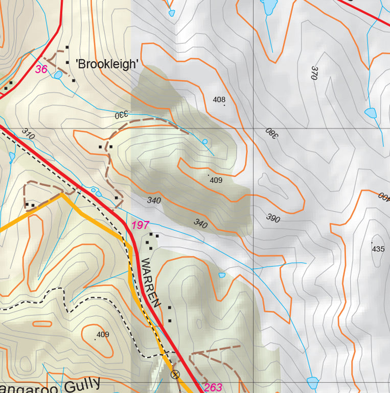 Mount Lofty Ranges Map 178B4 by Mapland - Department for Environment ...