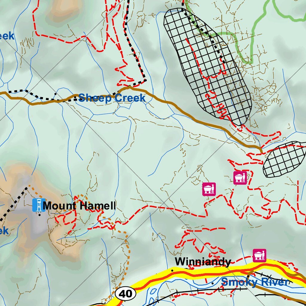 Rural Road Maps by GoTrekkers - Map 06 2020 by GoTrekkers Ltd | Avenza Maps