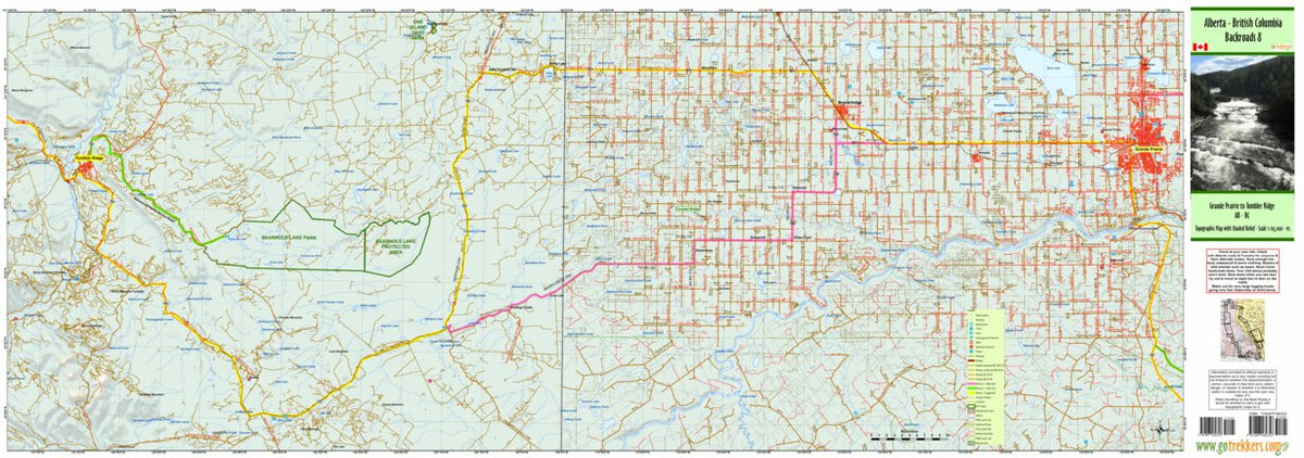 Rural Road Maps by GoTrekkers - Map 08 2020 by GoTrekkers Ltd | Avenza Maps