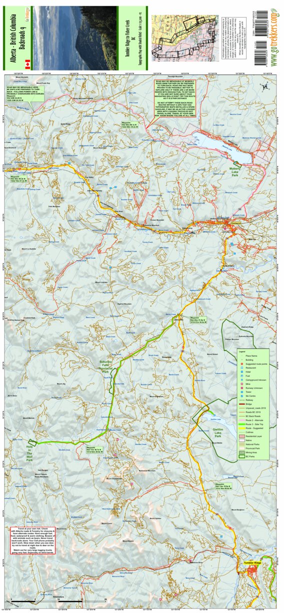 Rural Road Maps by GoTrekkers - Map 09 2020 by GoTrekkers Ltd | Avenza Maps