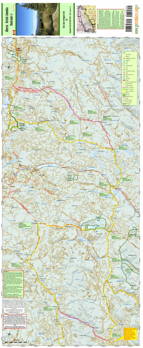 Rural Road Maps by GoTrekkers - Map 11 2020 by GoTrekkers Ltd | Avenza Maps