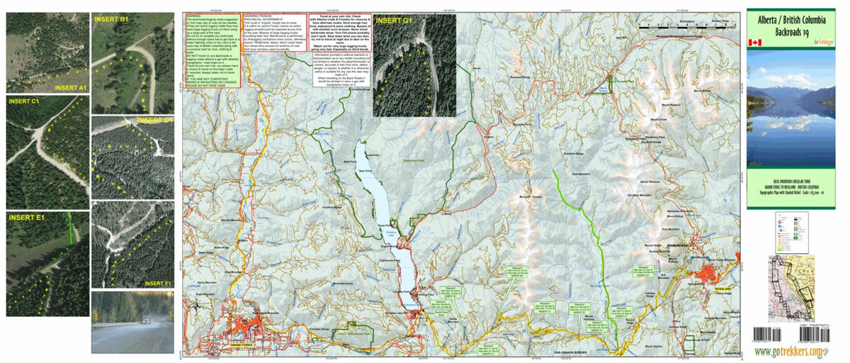 Rural Road Maps by GoTrekkers - Map 19 2020 by GoTrekkers Ltd | Avenza Maps