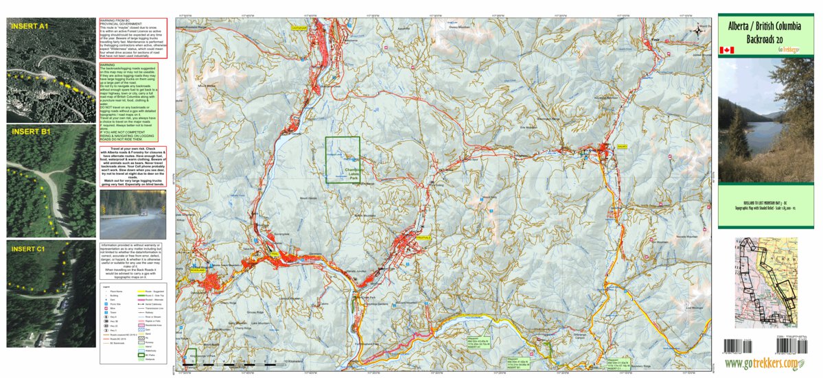Rural Road Maps by GoTrekkers - Map 20 2020 by GoTrekkers Ltd | Avenza Maps