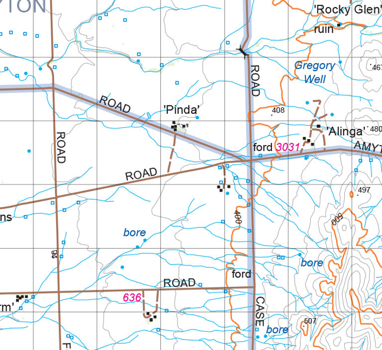 Flinders Ranges Map 400 by Mapland - Department for Environment and ...