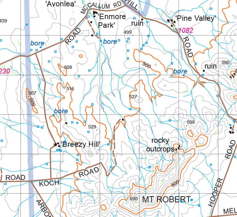 Flinders Ranges Map 400 by Mapland - Department for Environment and ...