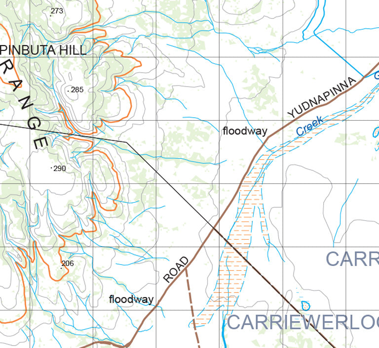 Flinders Ranges Map 432 by Mapland - Department for Environment and ...