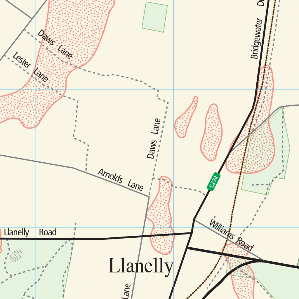 Possum Hill-Llanelly Goldfield Map by Doug Stone GOLD MAPS | Avenza Maps