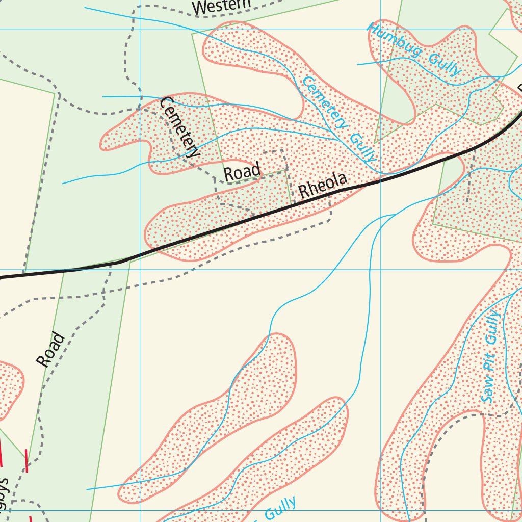 Rheola Goldfield Map by Doug Stone GOLD MAPS | Avenza Maps