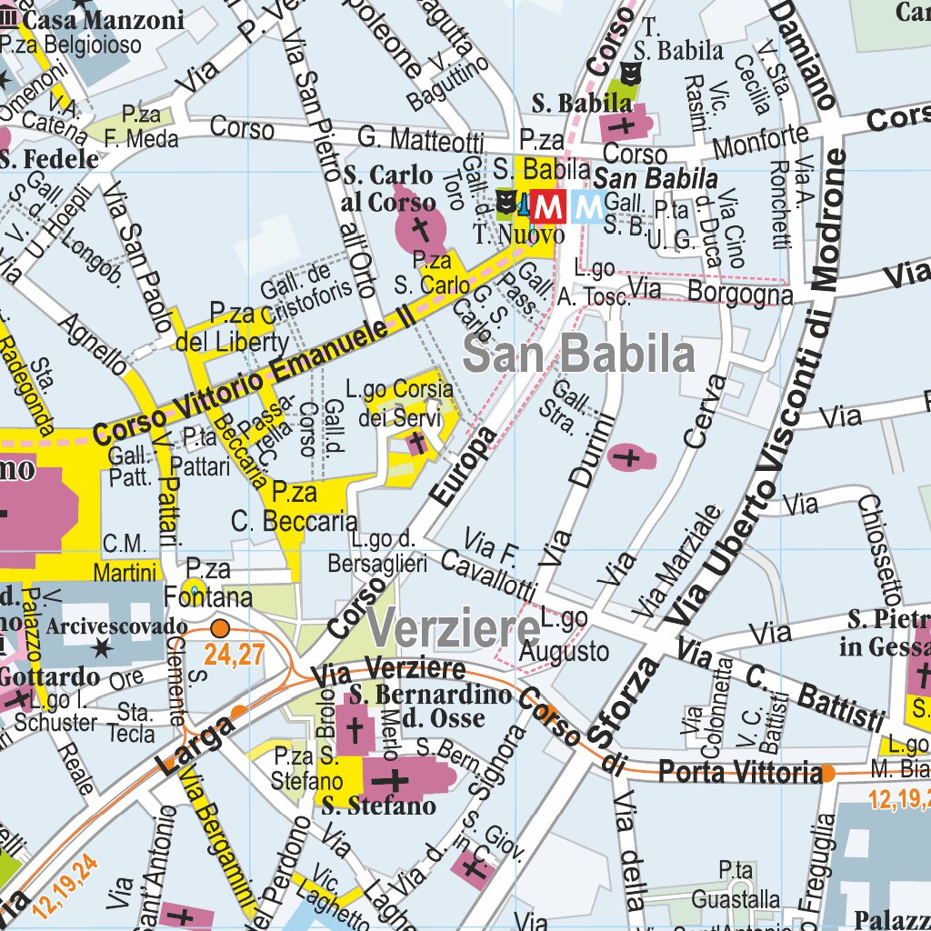 Milan Map by DIMAP Bt. | Avenza Maps