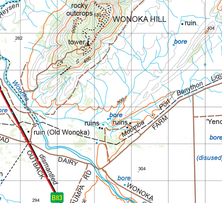 Flinders Ranges Map 523 by Mapland - Department for Environment and ...