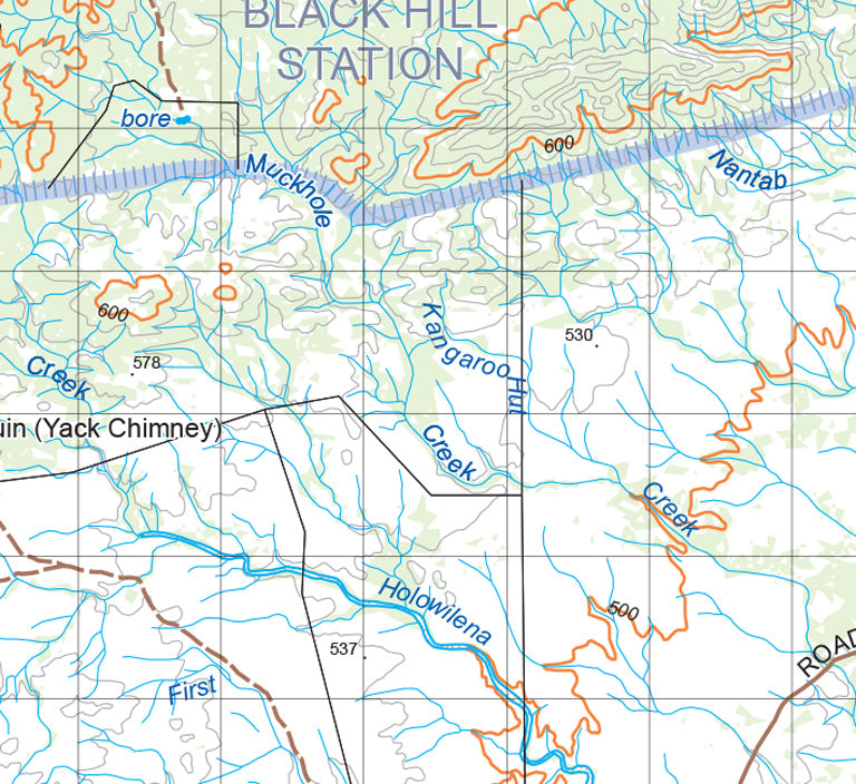 Flinders Ranges Map 525 by Mapland - Department for Environment and ...