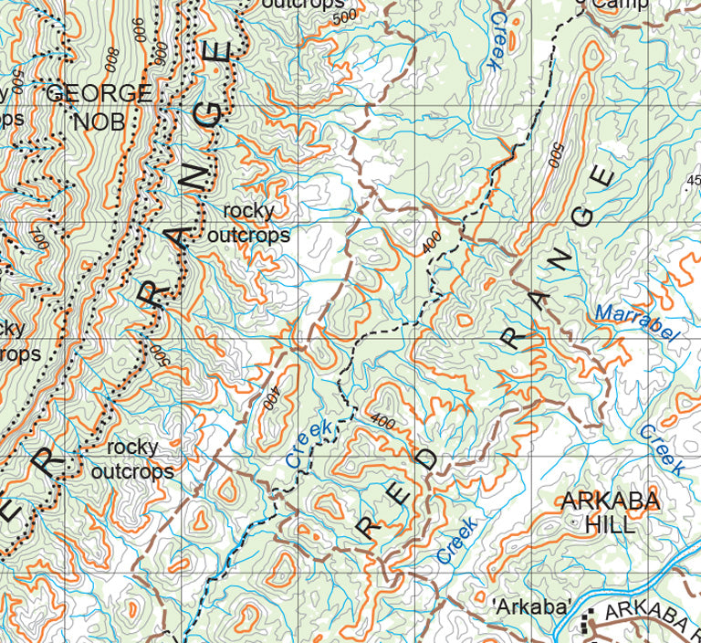 Flinders Ranges Map 582 by Mapland - Department for Environment and ...