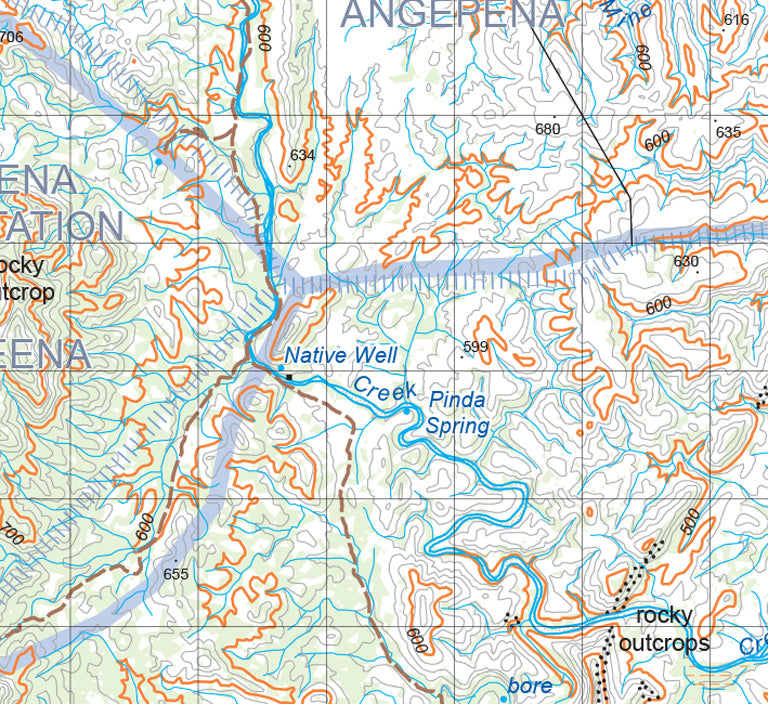 Flinders Ranges Map 761 by Mapland - Department for Environment and ...