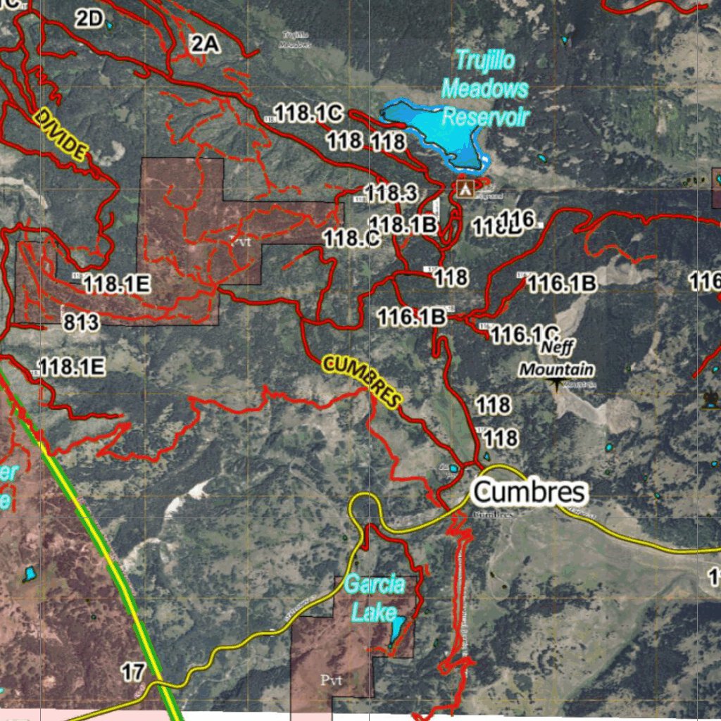 Colorado Unit 81 Turkey, Goose, and Pheasant Concentration Map by ...