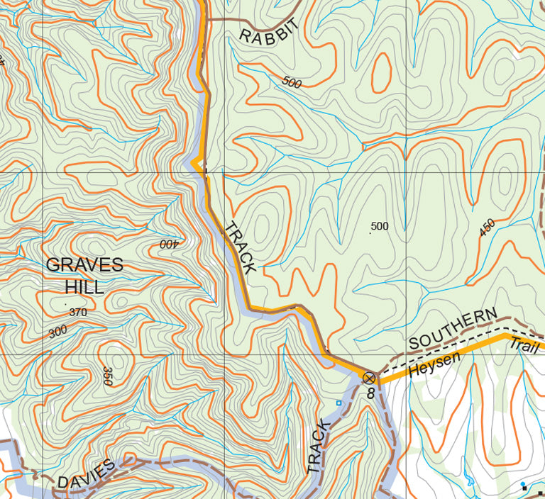 Flinders Ranges Map B1 by Mapland - Department for Environment and ...