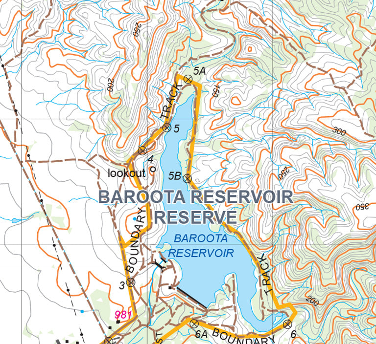 Flinders Ranges Map B5 by Mapland - Department for Environment and ...