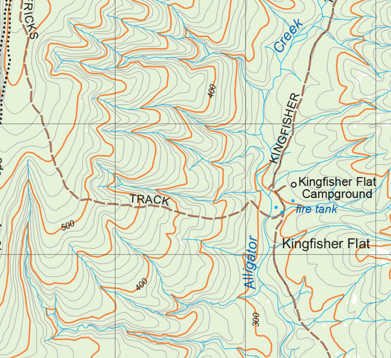 Flinders Ranges Map B7 by Mapland - Department for Environment and ...