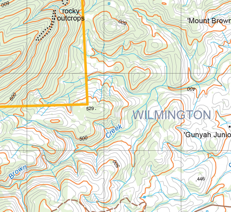 Flinders Ranges Map B11 by Mapland - Department for Environment and ...