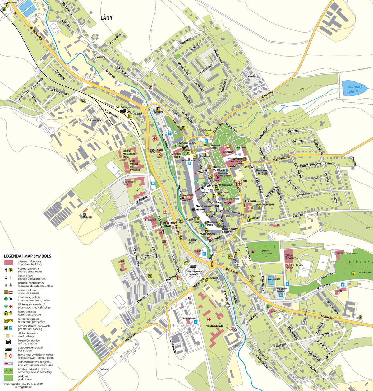 Litomyšl city Map – UNESCO site by Kartografie PRAHA, a. s. | Avenza Maps