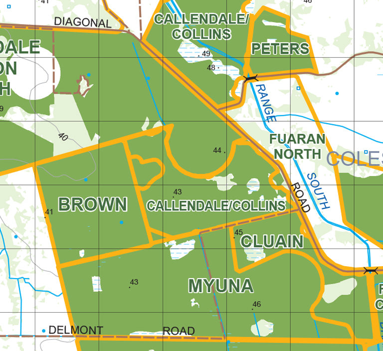South East Map 16 by Mapland - Department for Environment and Water ...