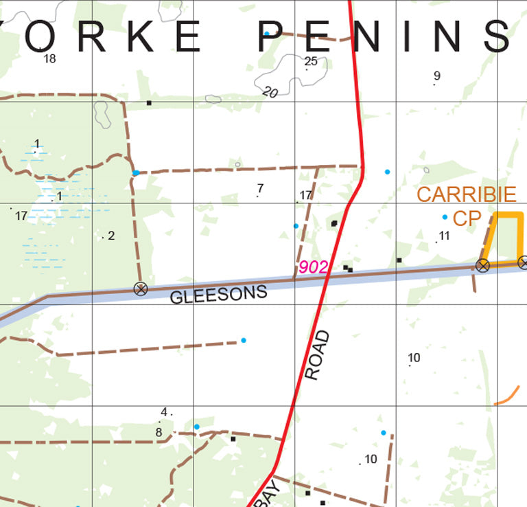 Yorke Peninsula and Mid North Map 139 by Mapland - Department for ...