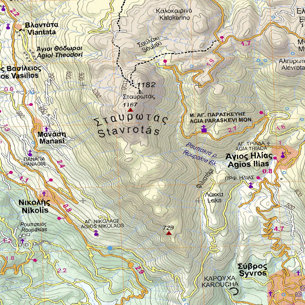 Lefkada, Greece Map by Anavasi editions | Avenza Maps