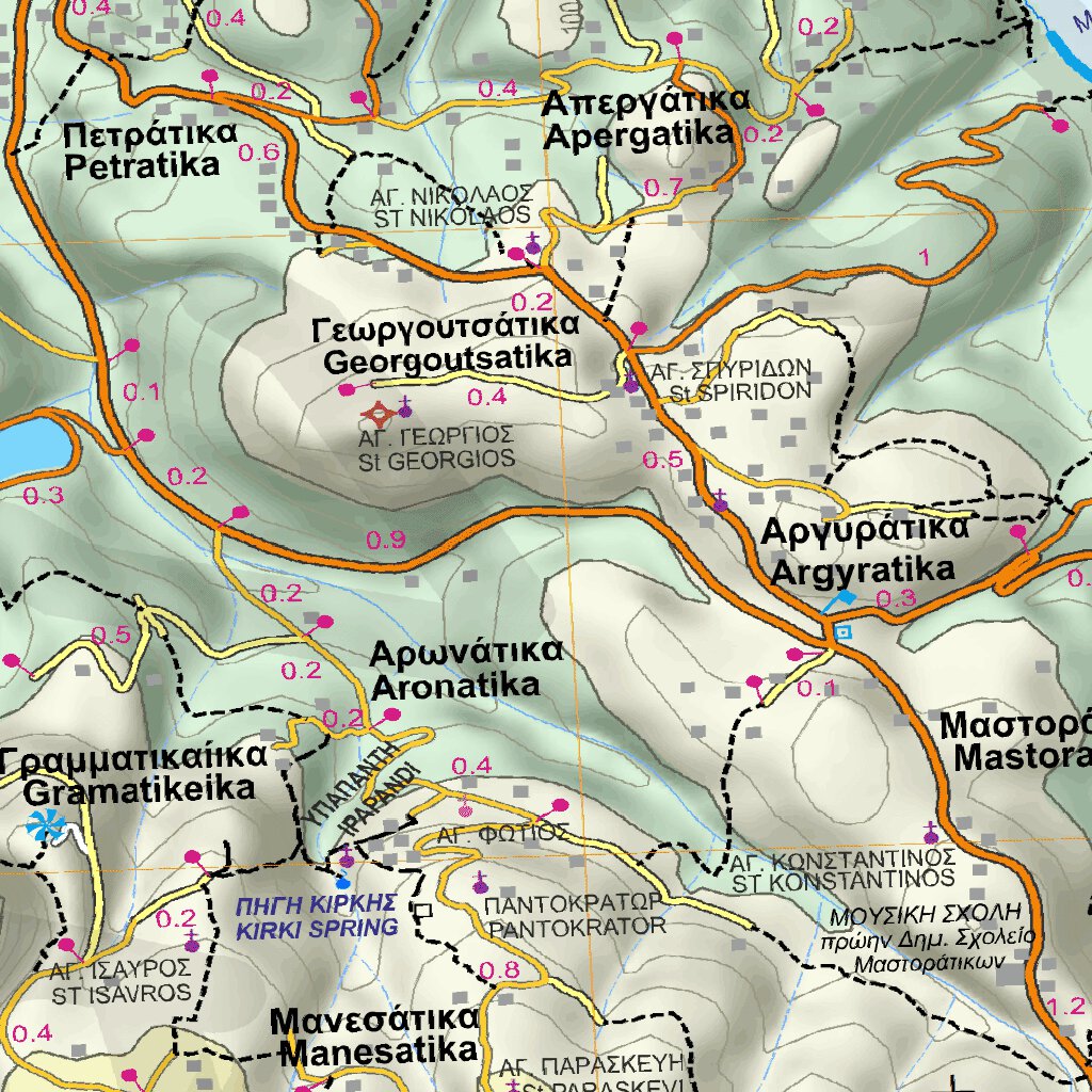 Paxoi, Island Map by Anavasi editions | Avenza Maps